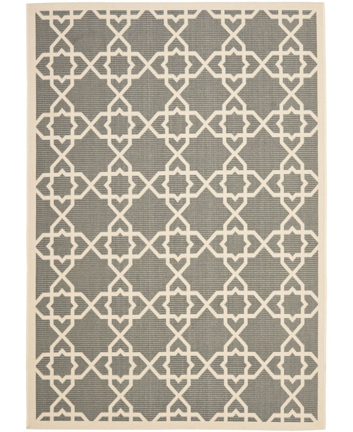 Click here for Safavieh Courtyard CY6032 Gray and Beige 53 x 77 O... prices