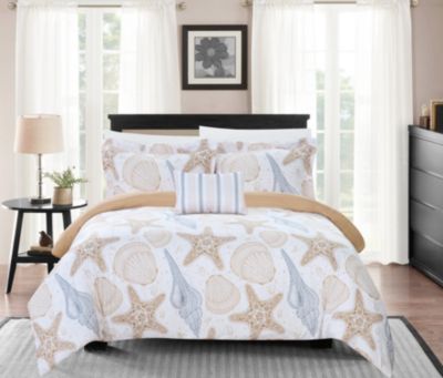 Chic Home Azure 4 Piece King Duvet Cover Set & Reviews - Duvet Covers ...