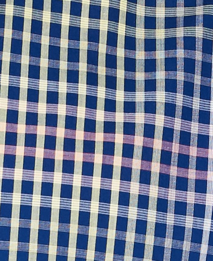 Alfani Men's Bright Spot Plaid Shirt, Created for Macy's - Macy's