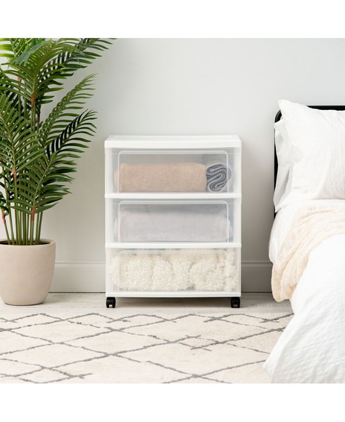 IRIS USA Iris 3 Drawer Wide Chest - Macy's