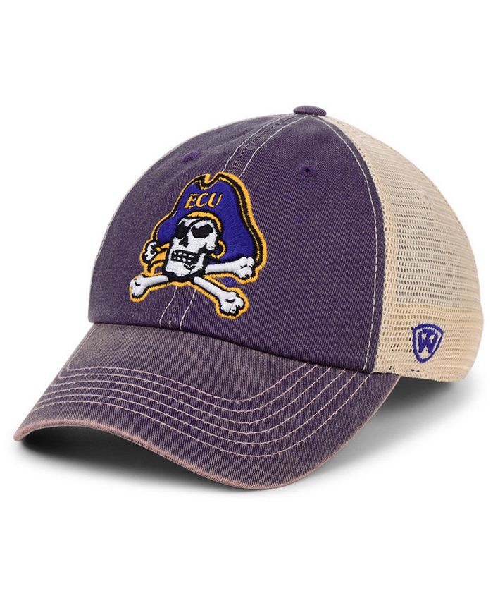 Top of the World East Carolina Pirates Wicker Mesh Snapback Cap - Macy's