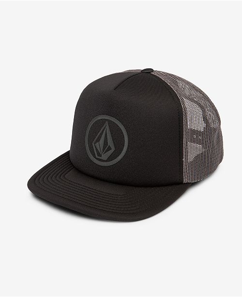 Volcom Men's Full Frontal Cheese Graphic-Print Logo Trucker Hat ...
