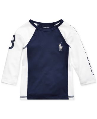 Polo Ralph Lauren Baby Boys Stretch Jersey Rash Guard - Macy's