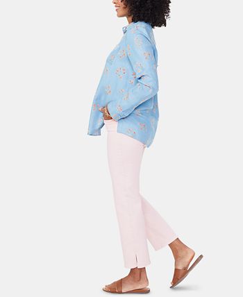 NYDJ Printed A-Line City Shirt - Macy's