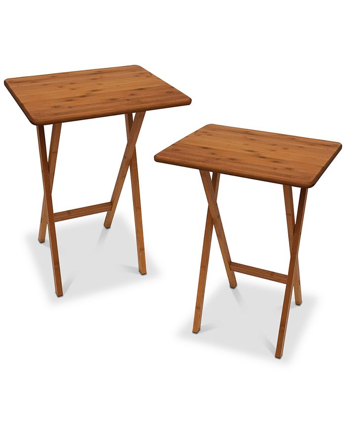 Lipper International Rectangular Snack Tables - Macy's