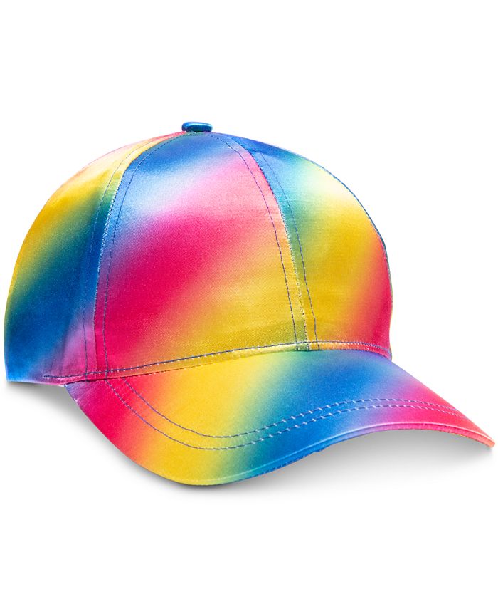 INC International Concepts INC Tie Dye Rainbow Baseball Cap, Created ...