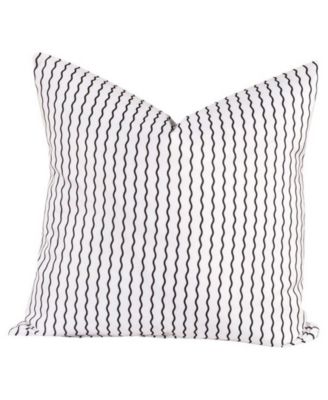 Crayola Serpentine Stripe Licorice 16" Designer Throw Pillow - Macy's