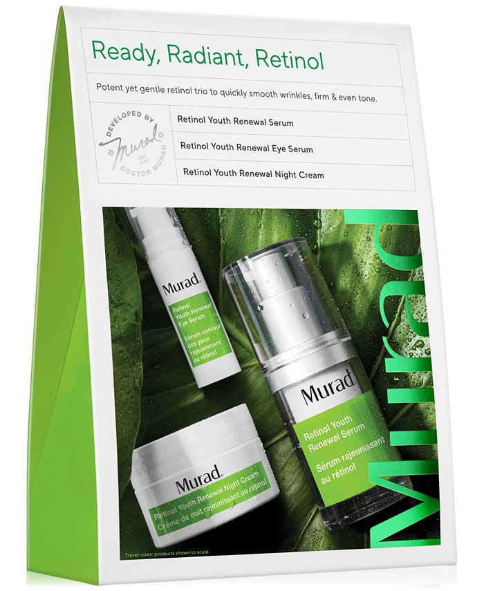 Murad 3-Pc. Ready, Radiant, Retinol Set - Macy's