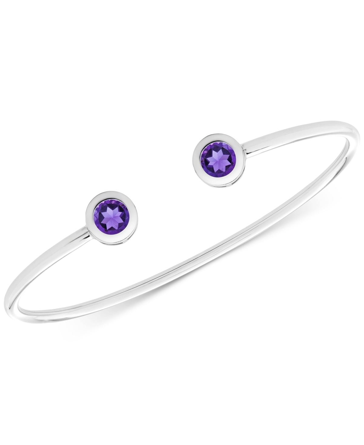 Click here for Blue Topaz Open Cuff Bracelet (2-1/10 ct. t.w.) in... prices