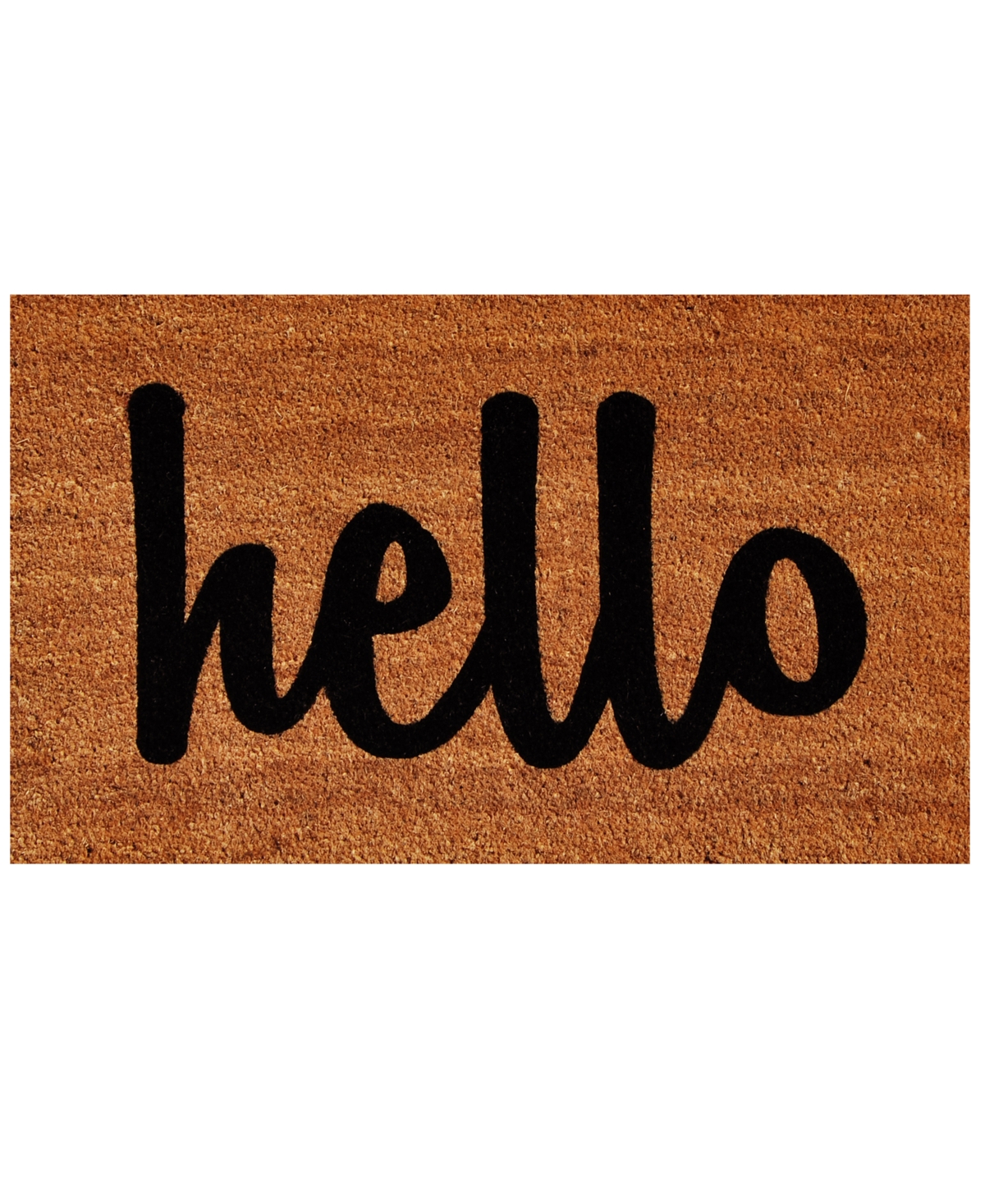 Click here for Home & More Hello Script Coir/Vinyl Doormat  24 x... prices