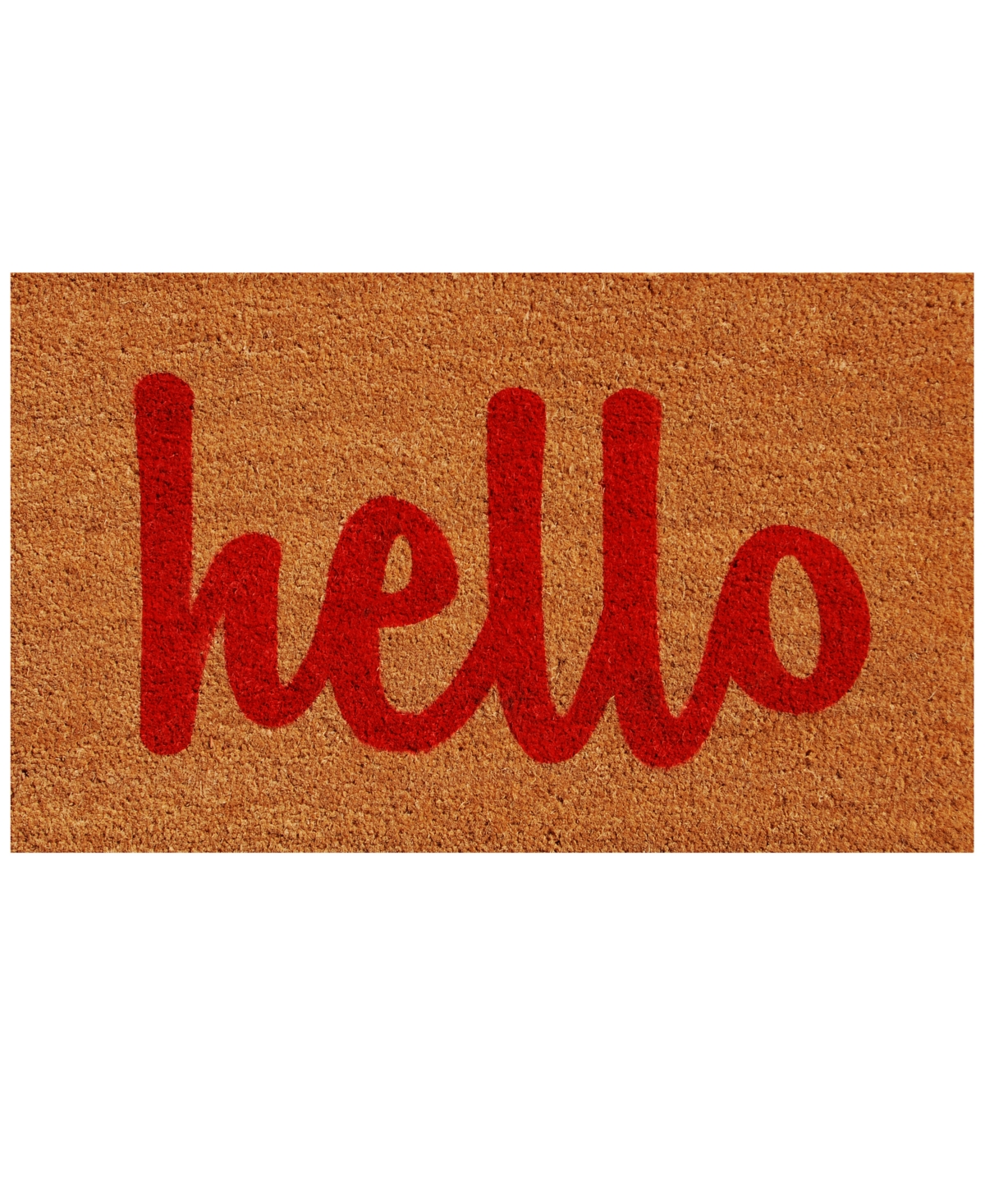 Click here for Home & More Hello Script Coir/Vinyl Doormat  24 x... prices