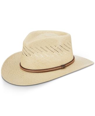 Men's Vented Panama Outback Hat - Macy's