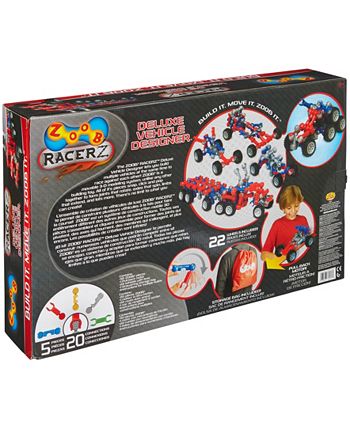 ZOOB RacerZ-Deluxe Vehicle Designer - 175 Pcs - Macy's