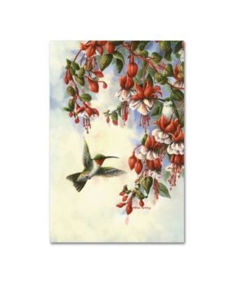Wanda Mumm 'Hummingbird D' Canvas Art - 24" x 16" x 2" - Macy's