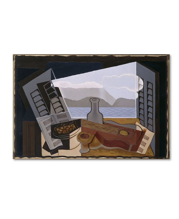 Trademark Global Juan Gris 'The Open Window' Canvas Art - 24" x 16" x 2 ...