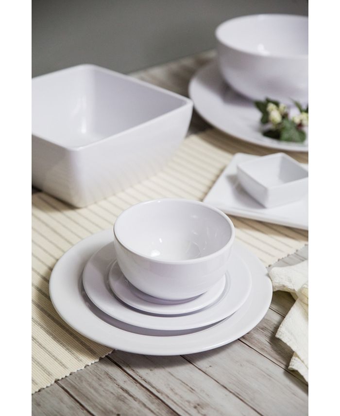 Q Squared Diamond Melamine Dinnerware Collection & Reviews - Dinnerware ...