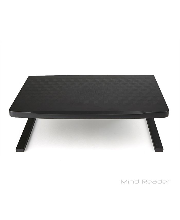 Mind Reader Exra Wide Monitor Stand Riser for Computer, Laptop, Desk ...