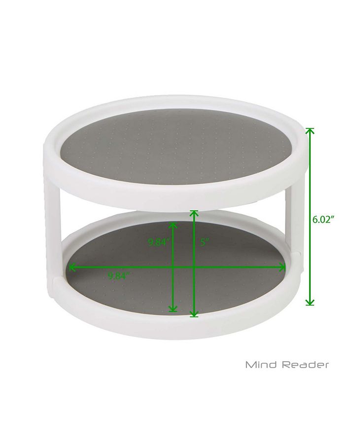 Mind Reader 2-Tier Kitchen Storage Spice Rack Counter top Organizer ...