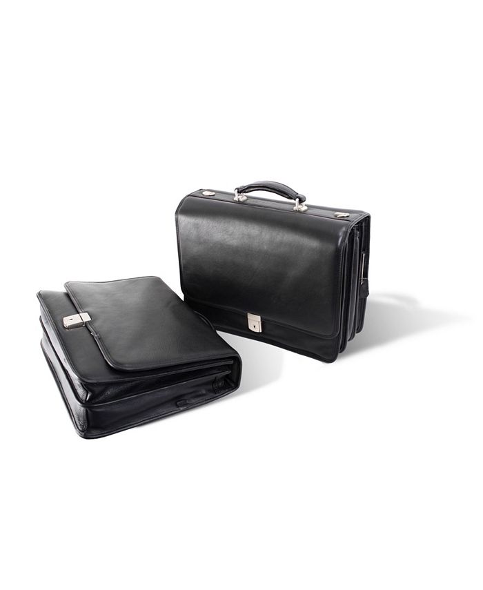 McKlein Bucktown Double Compartment Laptop Briefcase - Macy's