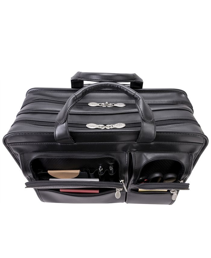 McKlein Clinton 17" Laptop Briefcase - Macy's