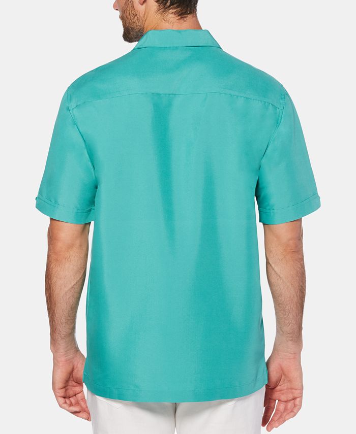 Cubavera Men's Embossed Panel Shirt - Macy's