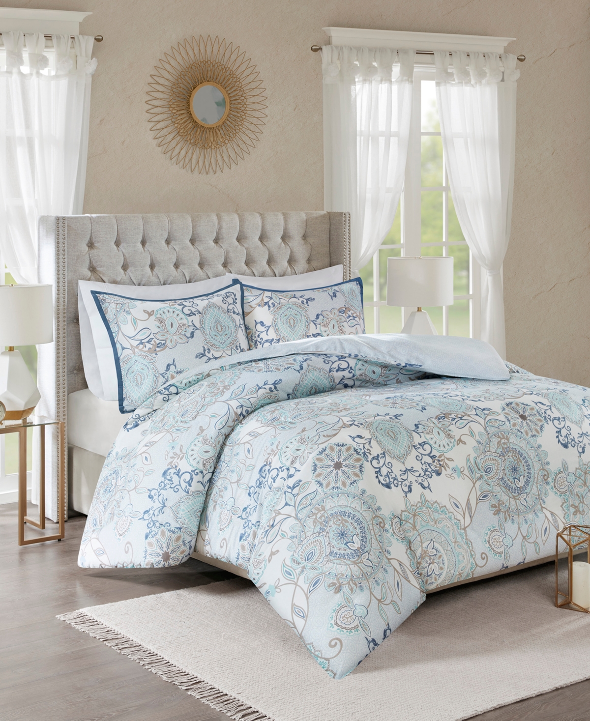 Click here for Madison Park Isla Reversible 3-Pc. Duvet Cover Set... prices