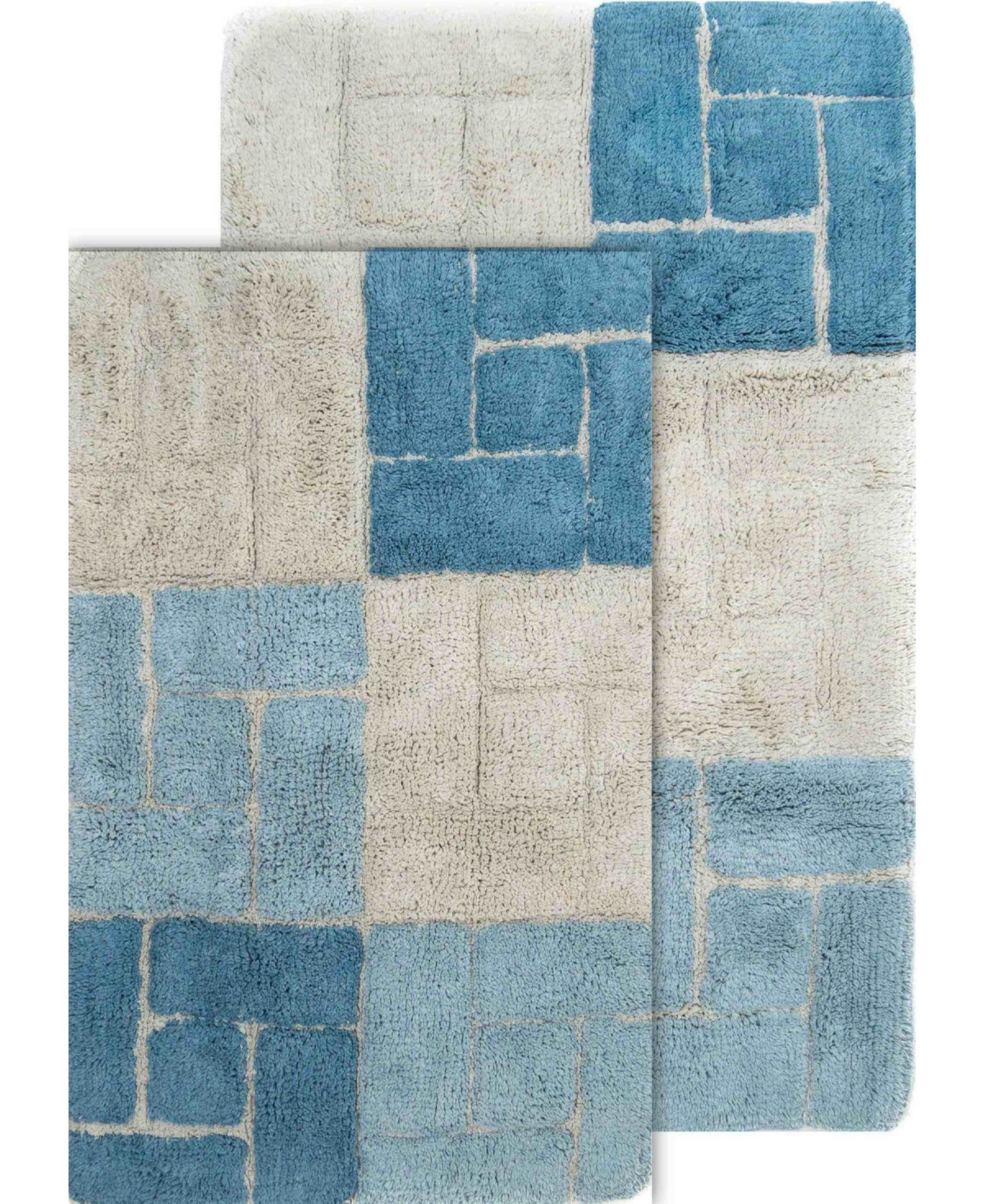 Click here for Chesapeake Berkeley Bath Rug Set - Aquamarine prices