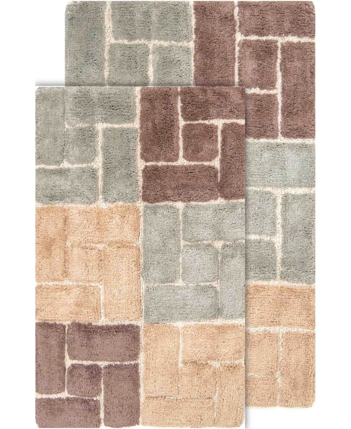 Click here for Chesapeake Berkeley Bath Rug Set - Tan prices