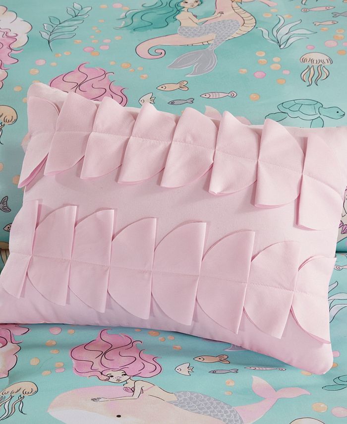 Mi Zone Kids Darya Full/Queen 4 Piece Printed Mermaid Comforter Set ...