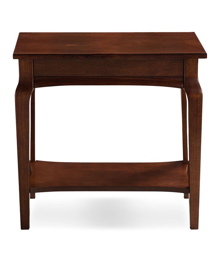 Leick Home Stratus Narrow Chairside Table - Macy's