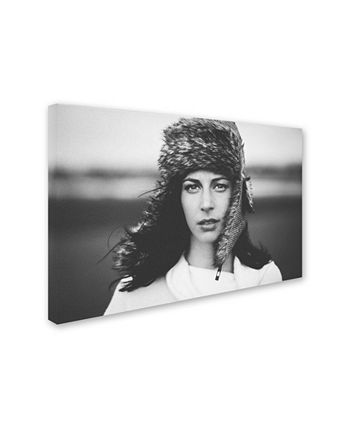 Trademark Innovations Nir Amos 'Janet' Canvas Art - 32" x 22" x 2" - Macy's