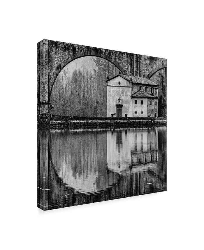 Trademark Global Massimo Della Latta 'Old House And Bridge' Canvas Art ...