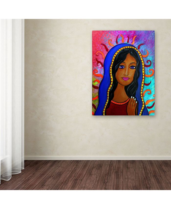 Trademark Global Prisarts 'Our Lady Of Guadalupe' Canvas Art - 32" x 24 ...