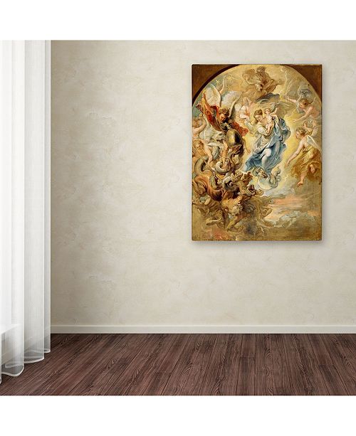 Trademark Global Peter Paul Rubens 'Virgin As The Woman Of Apocalypse ...