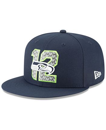 New Era Seattle Seahawks Draft 9FIFTY Snapback Cap - Macy's