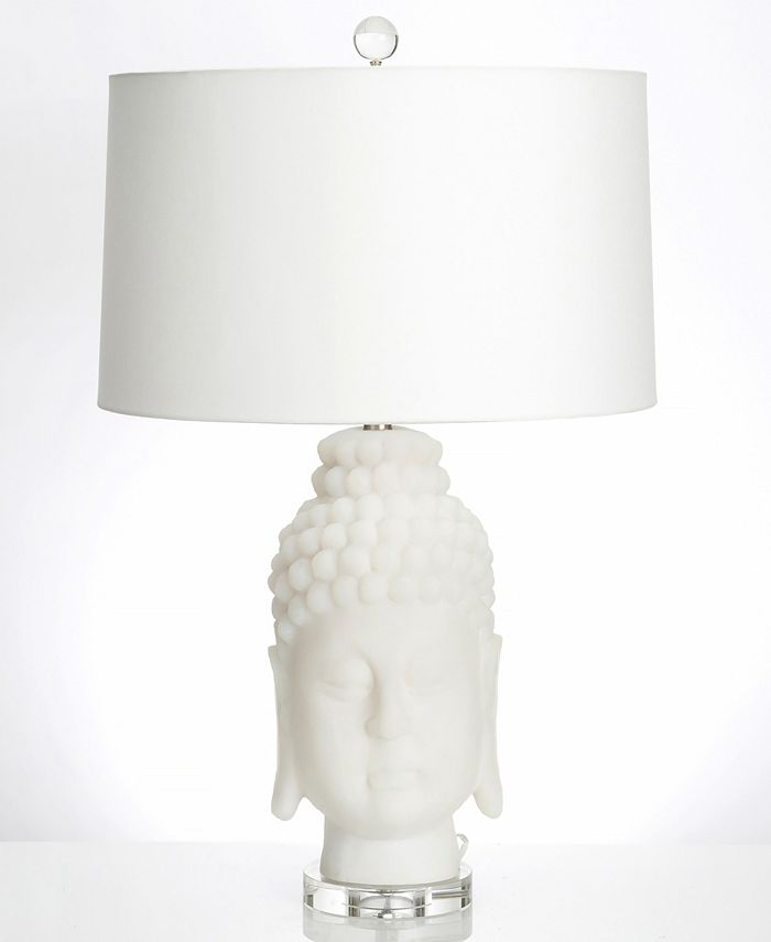 Couture Frosted Buddha Table Lamp - Macy's