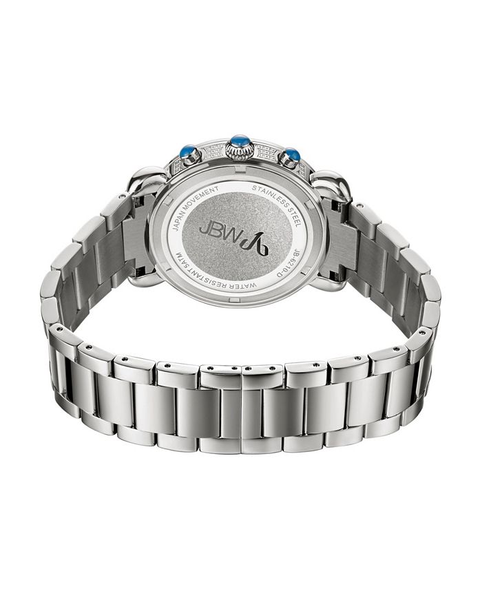 Jbw Women's Victory Diamond (1/6 ct.t.w.) Stainless Steel Watch - Macy's
