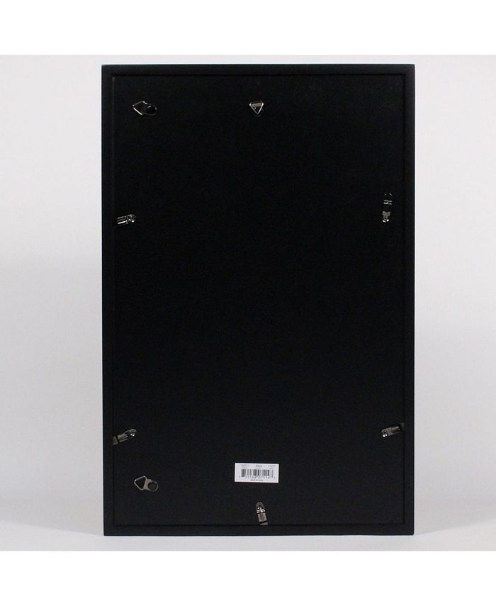 Lawrence Frames Black Wood Picture Frame - Gallery Collection - 11" x ...