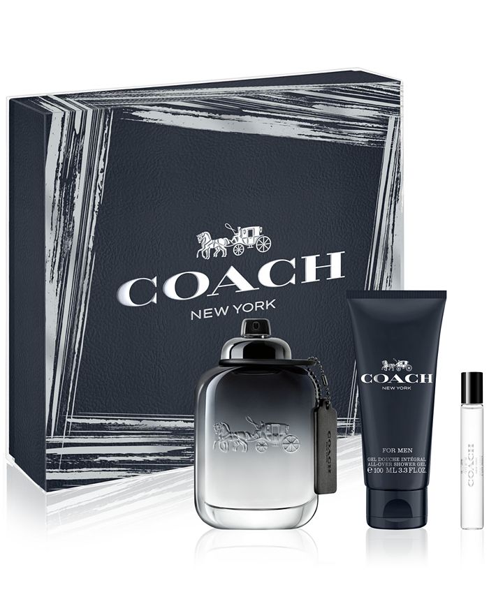 COACH FOR MEN Eau de Toilette 3-Pc. Gift Set - Macy's