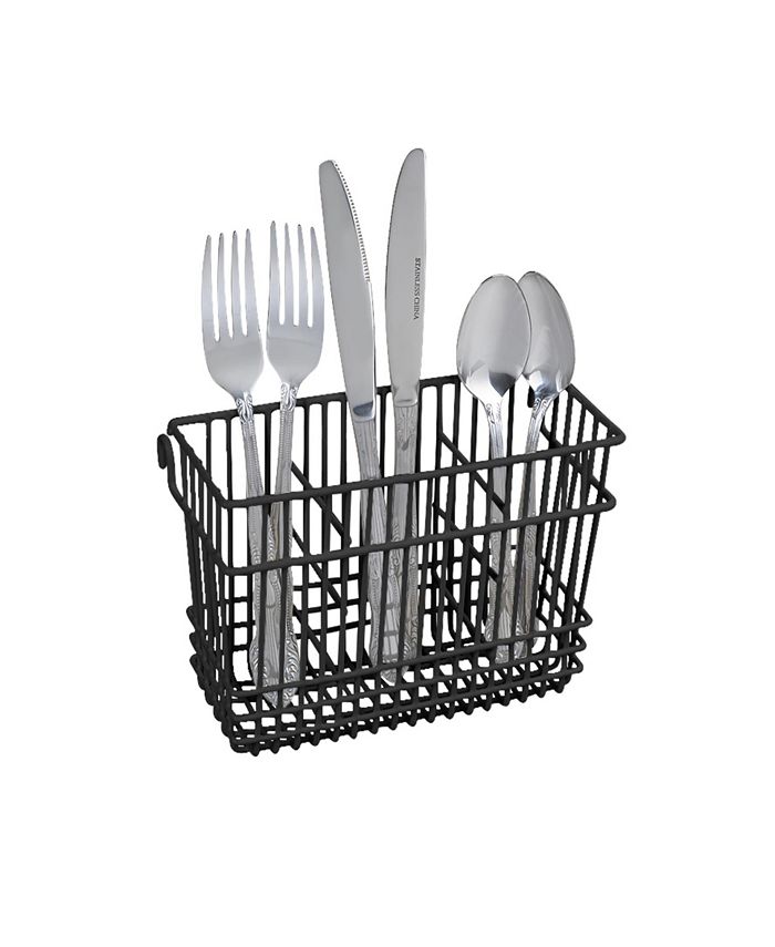 Simplify Kitchen Details Cutlery Basket - Macy's