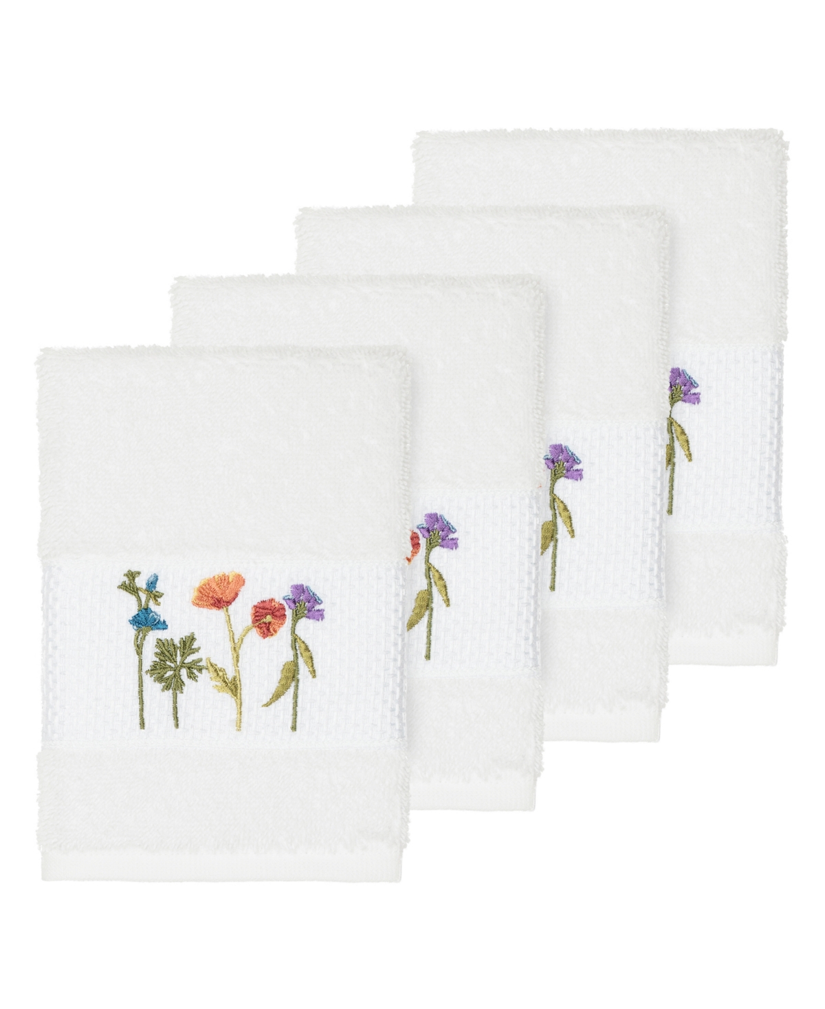 Click here for Linum Home Turkish Cotton Serenity 4-Pc. Embellish... prices