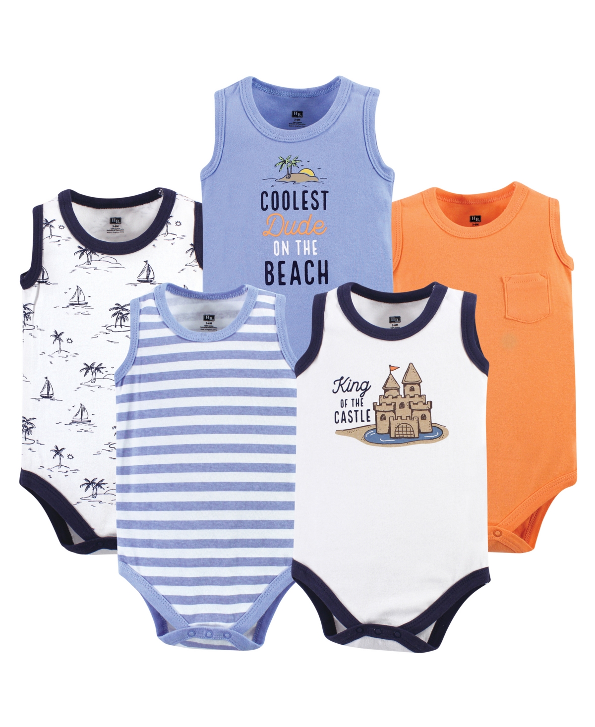 Click here for Hudson Baby Baby Girls Soft Everyday Cotton Bodysu... prices