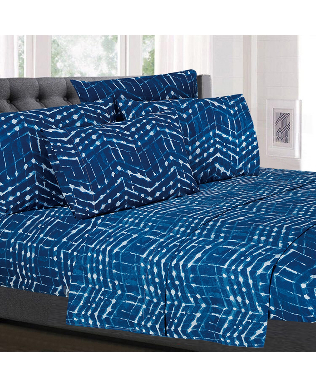 Click here for Sweet Home Collection Printed 6-Pc. Sheet Set  Que... prices