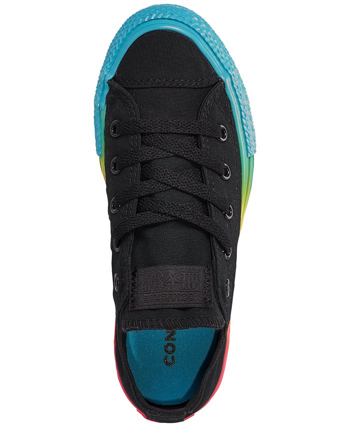 Converse Little Girls' Chuck Taylor All Star Ox Casual Sneakers from ...