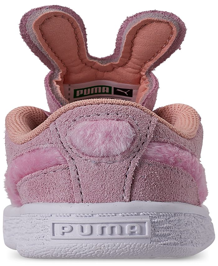 Puma Toddler Girls' Suede Easter Casual Sneakers from Finish Line - Macy's