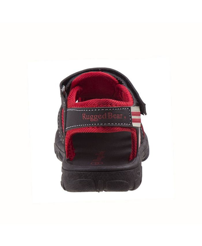 Rugged Bear Every Step Closed Toe Sandals - Macy's