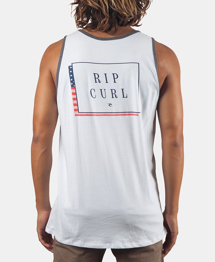 Rip Curl Men's Liberty Ringer Tank Top - Macy's