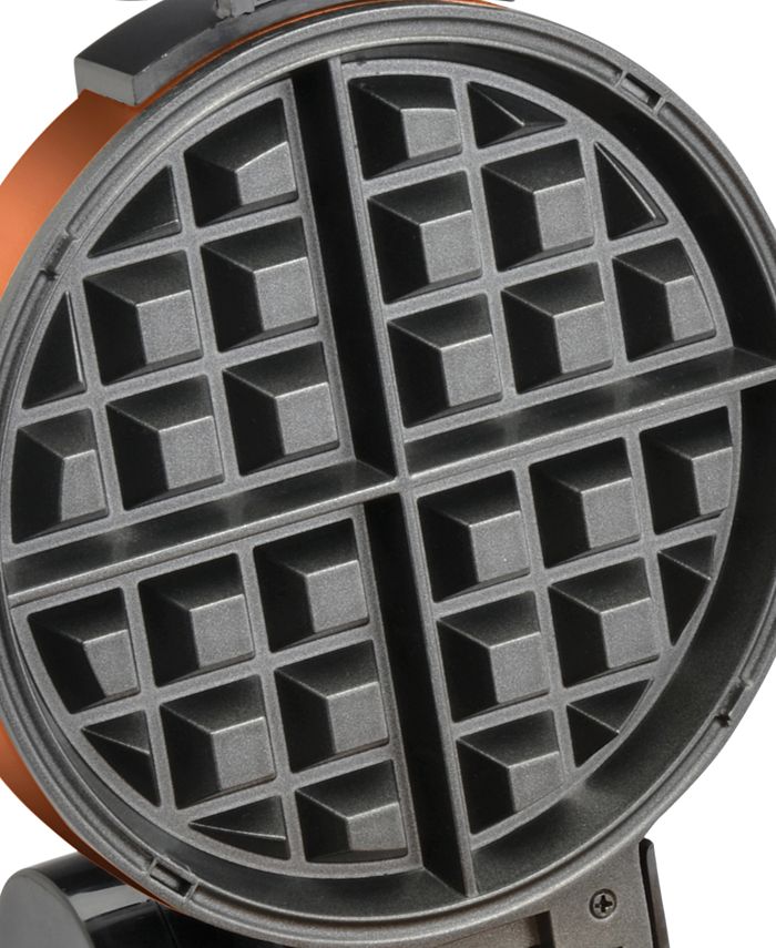 Toastmaster Low Profile Copper Flip Waffle Maker - Macy's