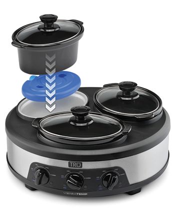 TRU Versatemp Multi-Insert Slow Cooker with Hot and Cold - Macy's