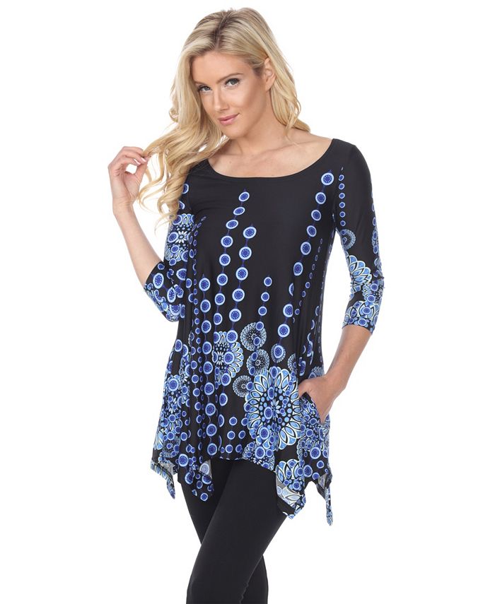 White Mark Women's Rella Tunic - Macy's